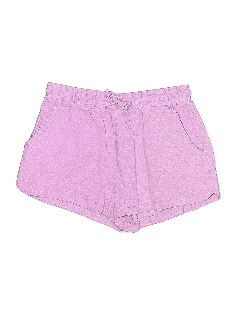 REVAMPED Solid Pink Shorts Size L - 31% off | ThredUp