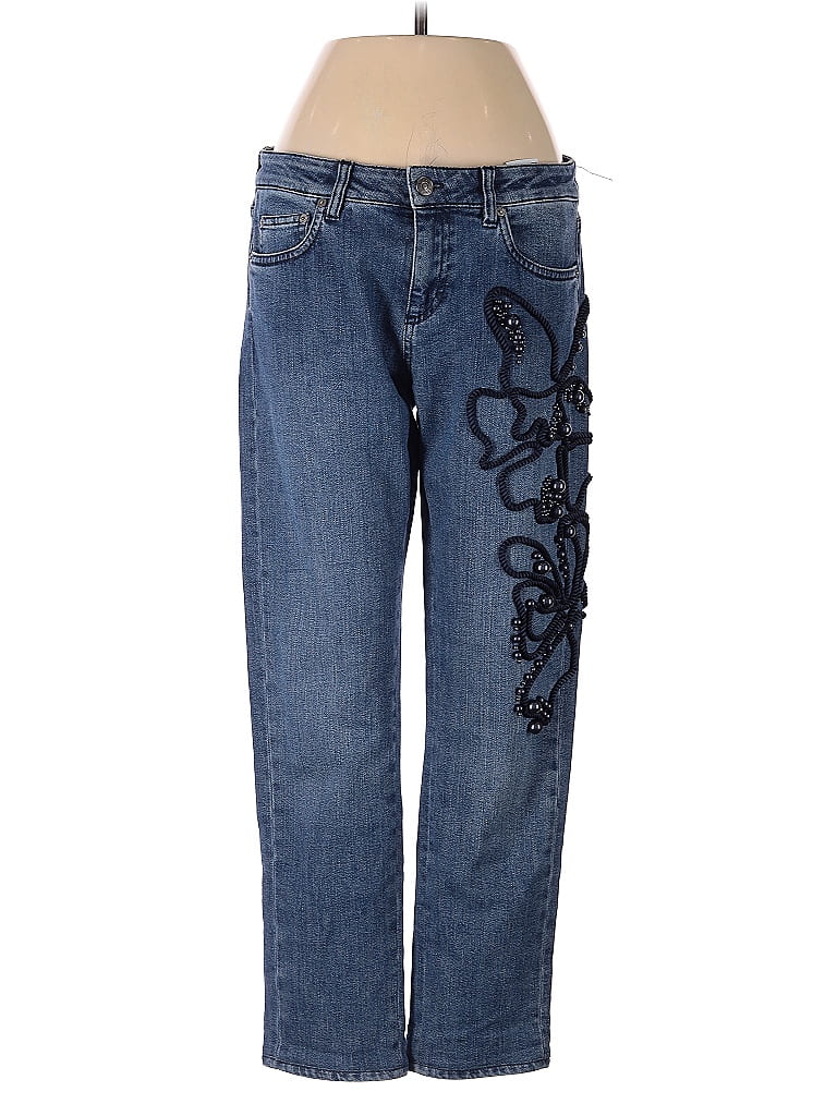 Escada Sport Graphic Blue Jeans Size EU 34 / US 4 - 69% off | ThredUp