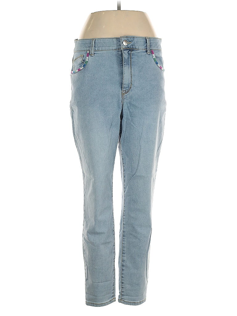 Knox Rose Hearts Blue Jeans Size 12 - 36% off | ThredUp