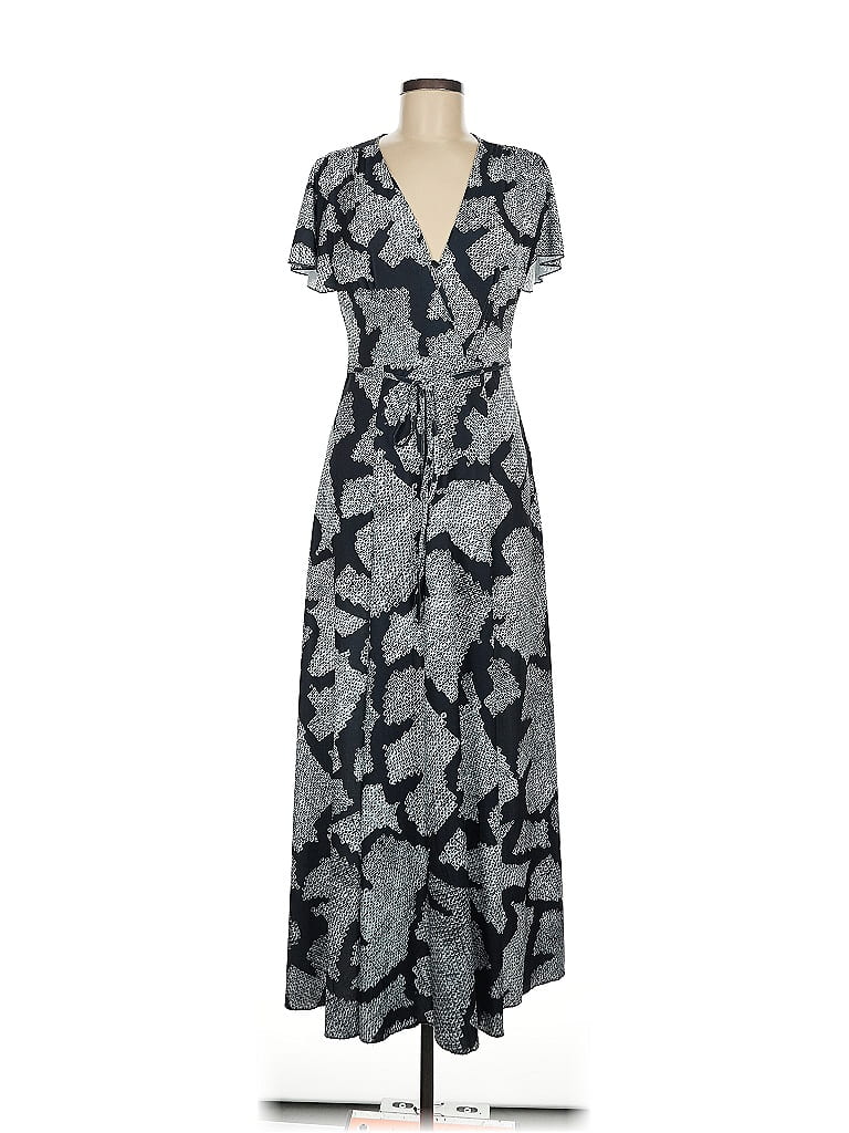 French Connection Paisley Gray Casual Dress Size 6 - 71% off | ThredUp
