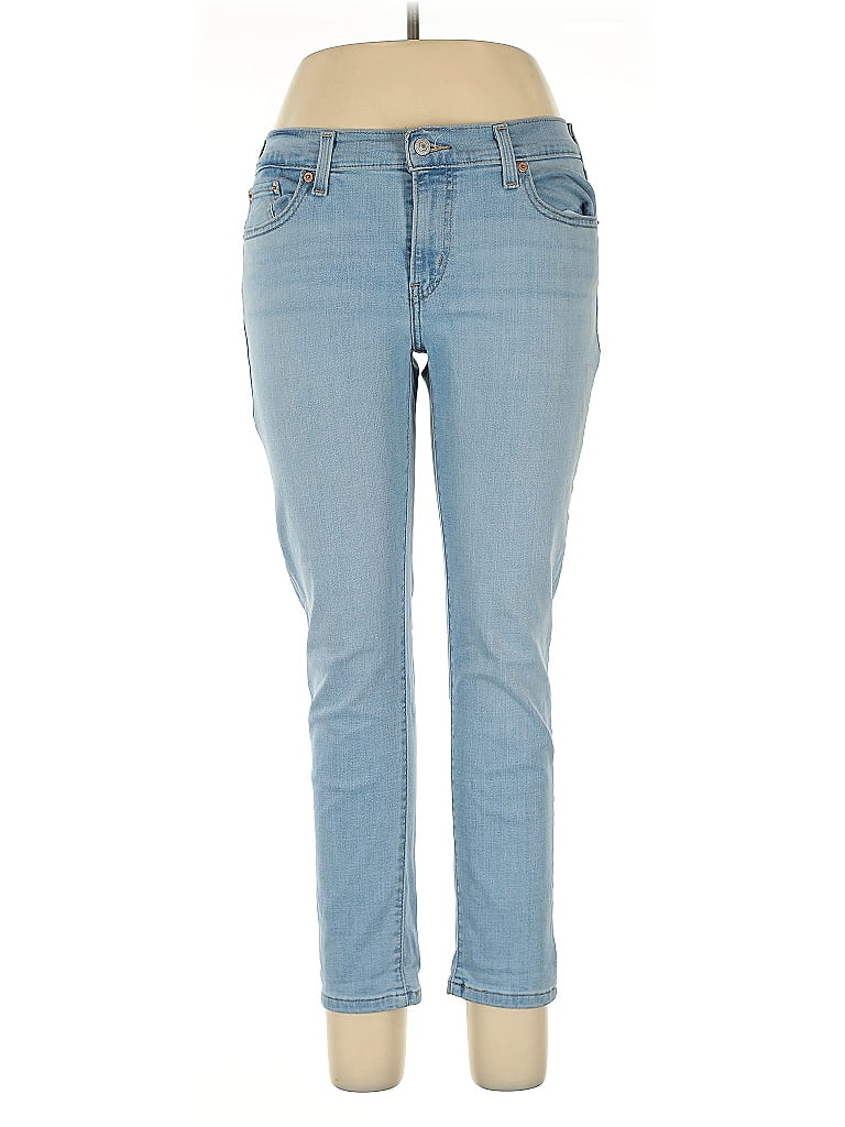 Levi's Hearts Blue Jeans Size 34 waist - 71% off | ThredUp