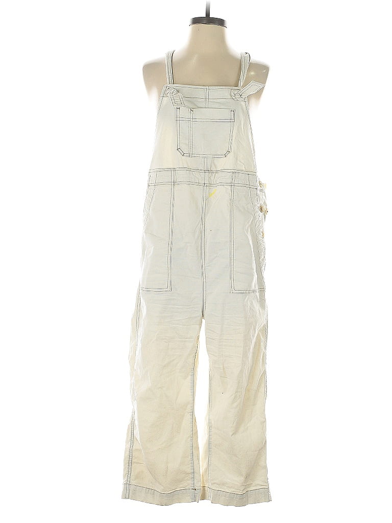 Gap Ivory Overalls Size XS - 66% off | ThredUp