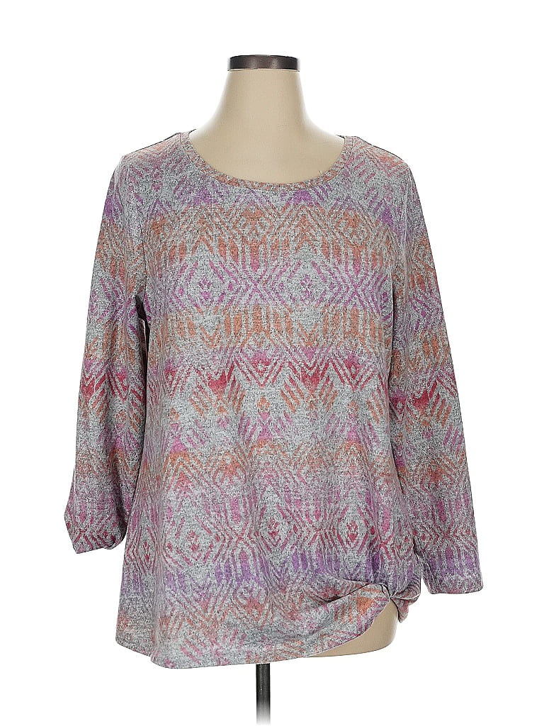 Cj Banks Purple Pullover Sweater Size 1X - 67% off | ThredUp