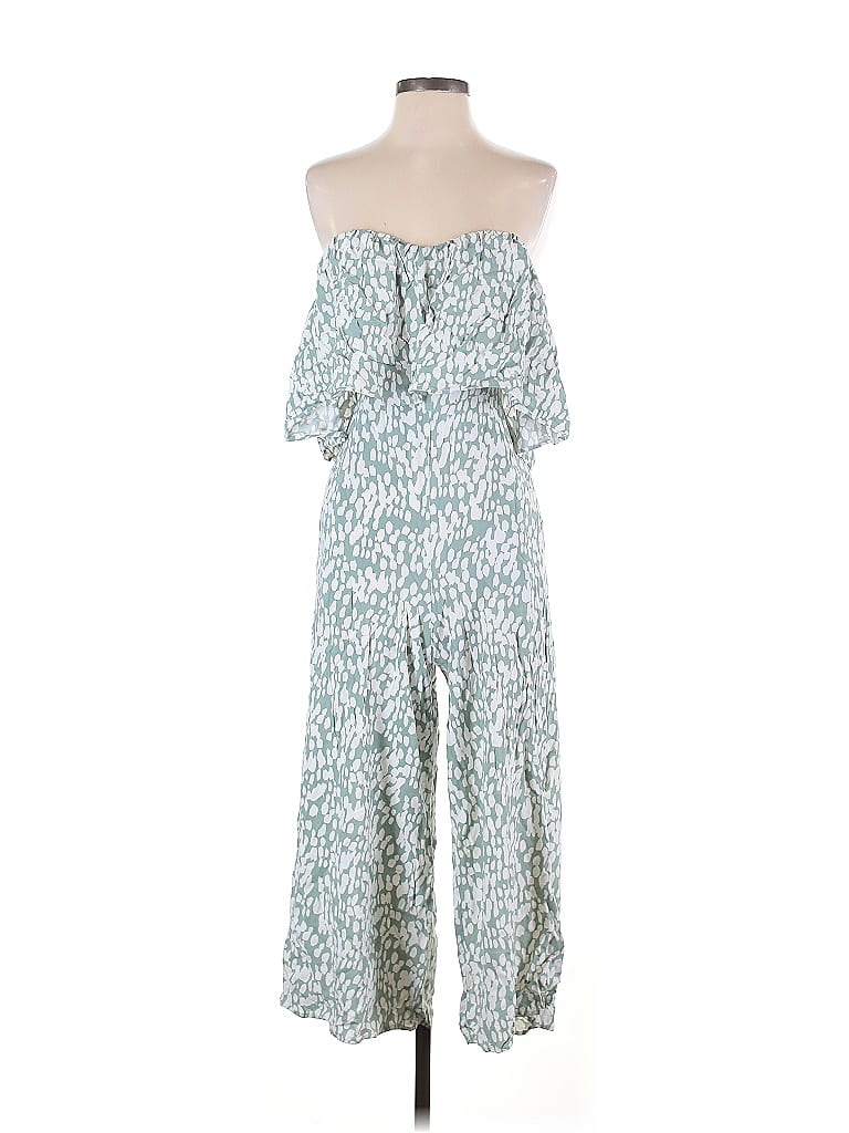 L Space 100% Rayon Paisley Teal Jumpsuit Size S - 79% off | ThredUp
