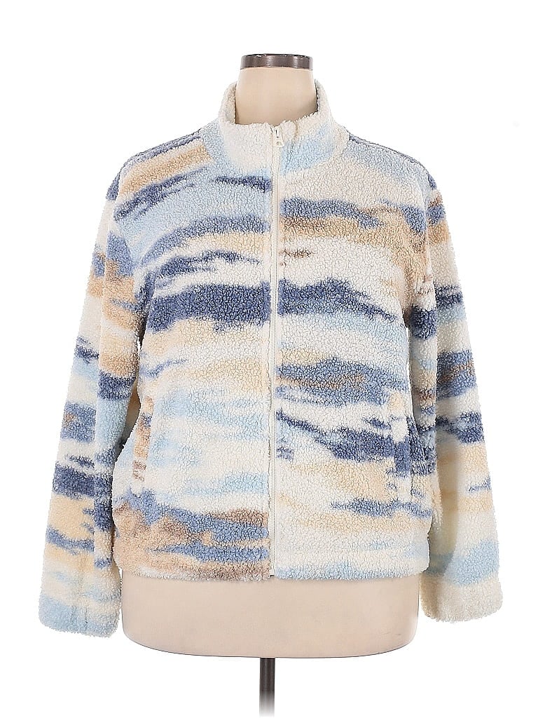 Talbots Blue Fleece Size 14 - 75% off | ThredUp