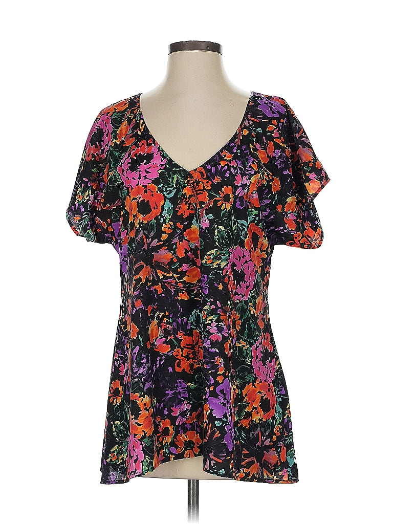 Show Me Your Mumu Black Short Sleeve Blouse Size S - 75% off | ThredUp
