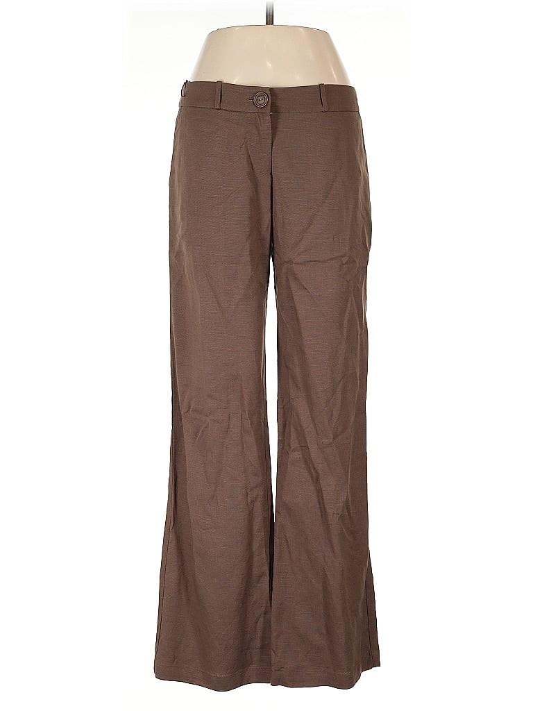 Rumer Brown Linen Pants Size S - 83% off | ThredUp