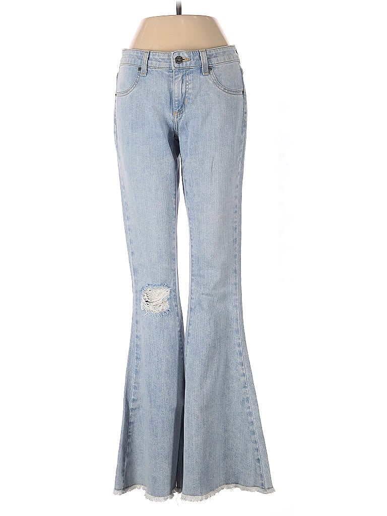 Carmar Hearts Blue Jeans Size 26 waist - 81% off | ThredUp