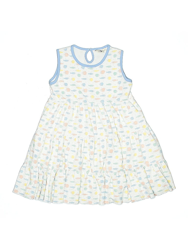 Luigi Kids White Dress Size 7 (big kids) - 50% off | ThredUp