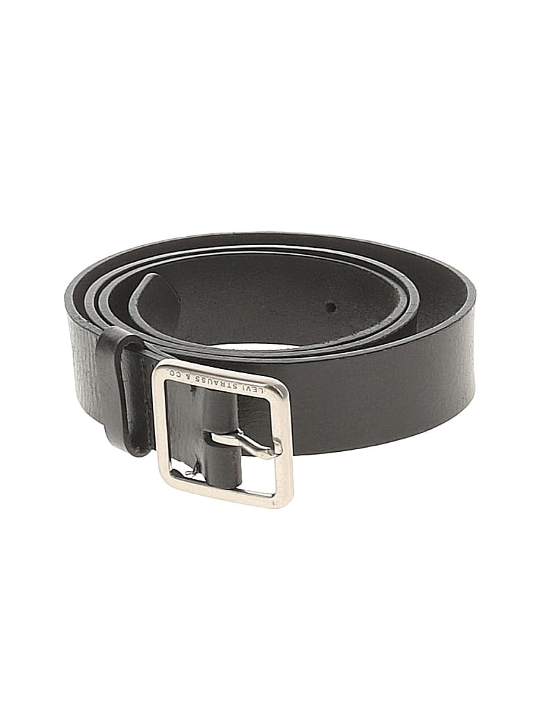 Levi's 100% Leather Black Leather Belt Size XL - 65% off | ThredUp