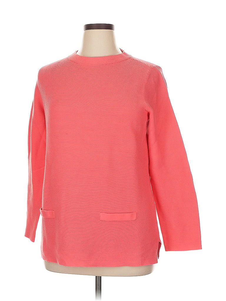 Talbots Outlet 100% Cotton Pink Pullover Sweater Size XL - 52% off ...