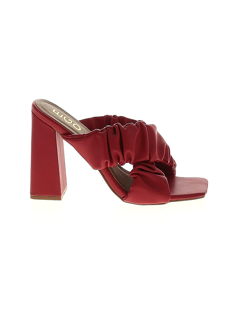 EGO Burgundy Red Mule/Clog Size 6 - 55% off | ThredUp