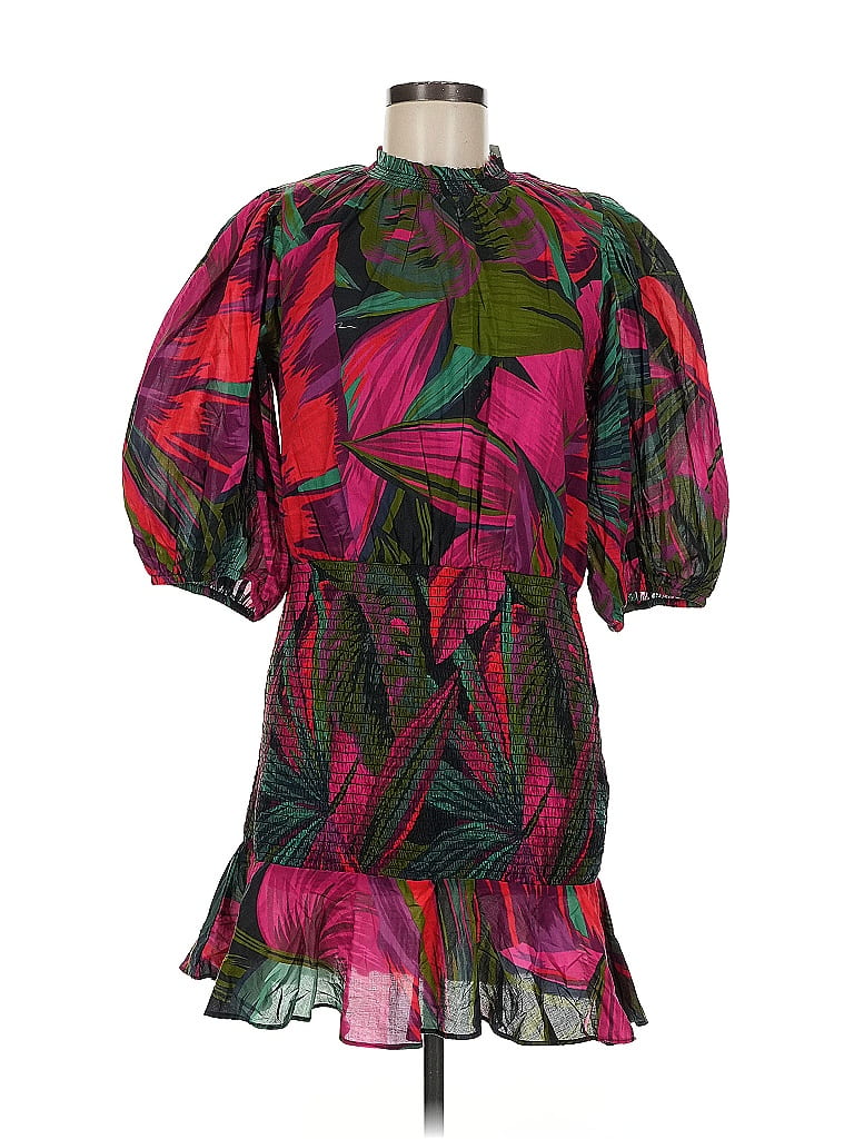 FARM Rio 100% Cotton Green Cocktail Dress Size M - 60% off | ThredUp