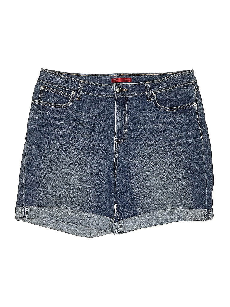 Jennifer Lopez Blue Denim Shorts Size 16 - 55% off | ThredUp