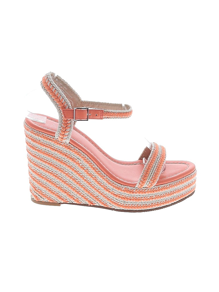 BP. Pink Orange Wedges Size 6 1/2 - 67% off | ThredUp