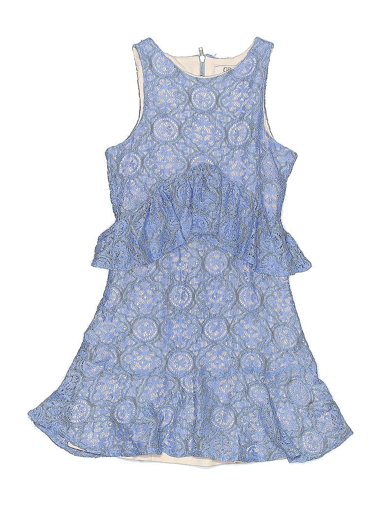 GB Girls Paisley Blue Dress Size 12 (big kids) - 54% off | ThredUp