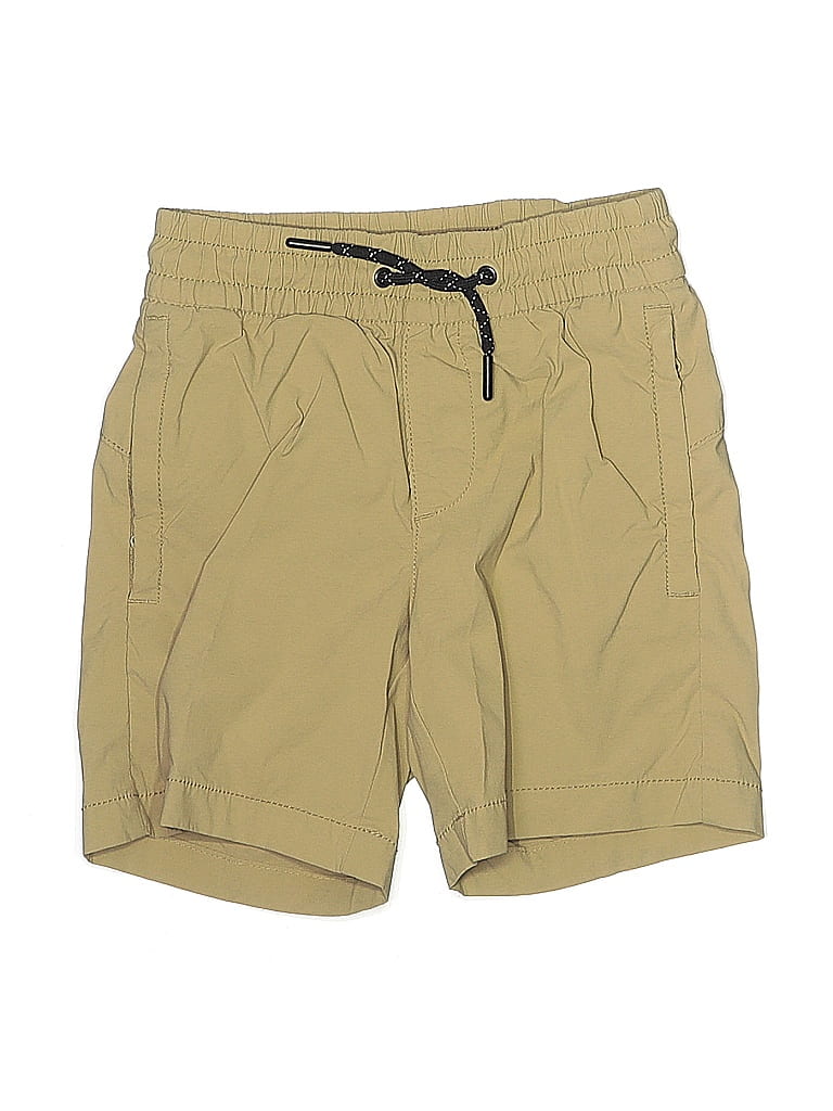 Gap Kids Solid Tan Khaki Shorts Size S (big kids) - 42% off | ThredUp