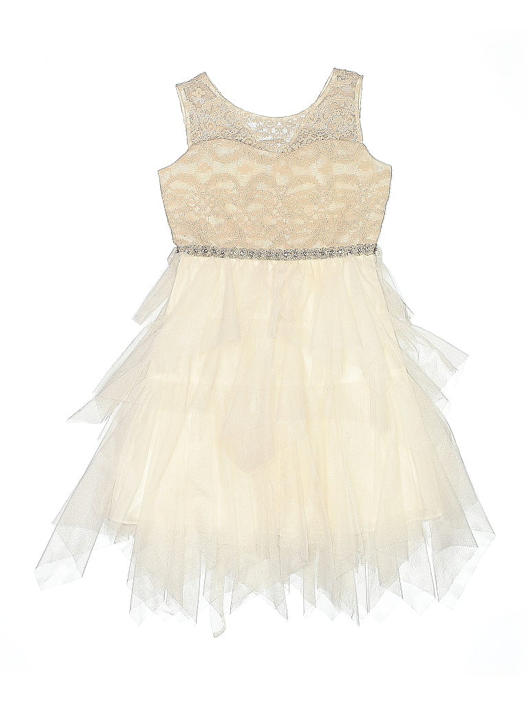 Tween Diva Ivory Dress Size 10 - 69% off | ThredUp