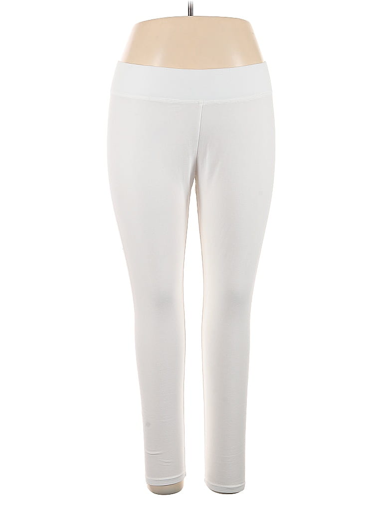 JCPenney Solid Ivory Active Pants Size XL - 36% off | ThredUp