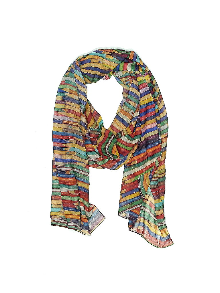 Frank Lloyd Wright Teal Orange Scarf One size - 57% off | ThredUp