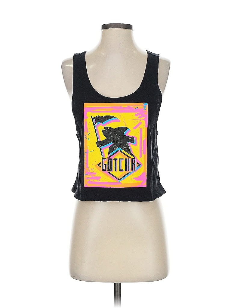 Gotcha 100% Cotton Black Tank Top Size S - 31% off | ThredUp