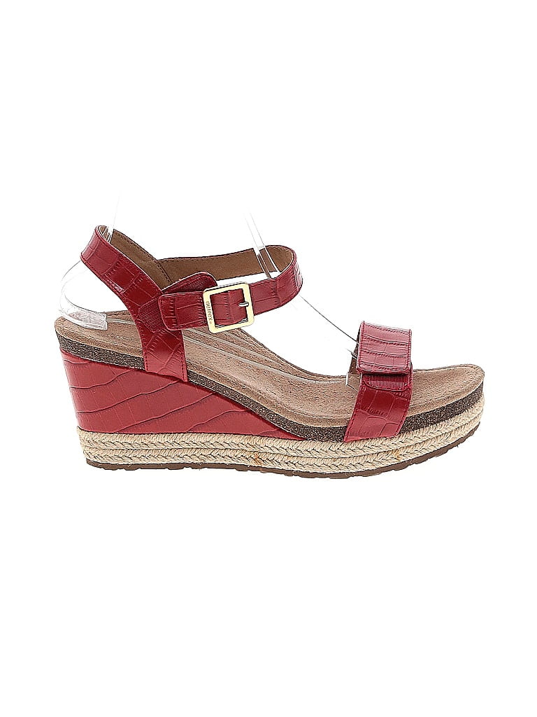 Aetrex Red Wedges Size EU 40 - 64% off | ThredUp