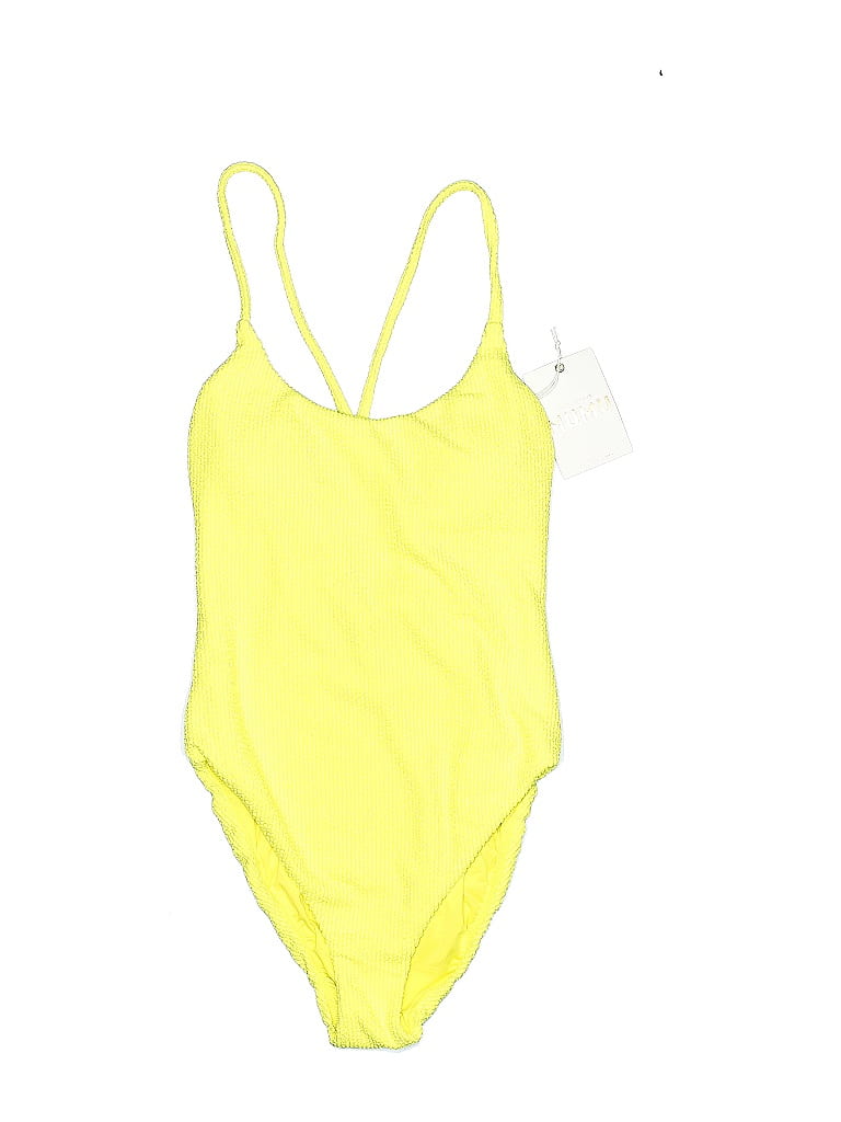 Show Me Your Mumu Yellow One Piece Swimsuit Size S - 60% off | ThredUp