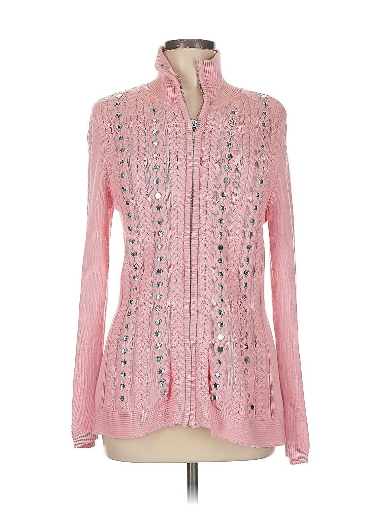 Boston Proper Pink Cardigan Size M - 74% off | ThredUp