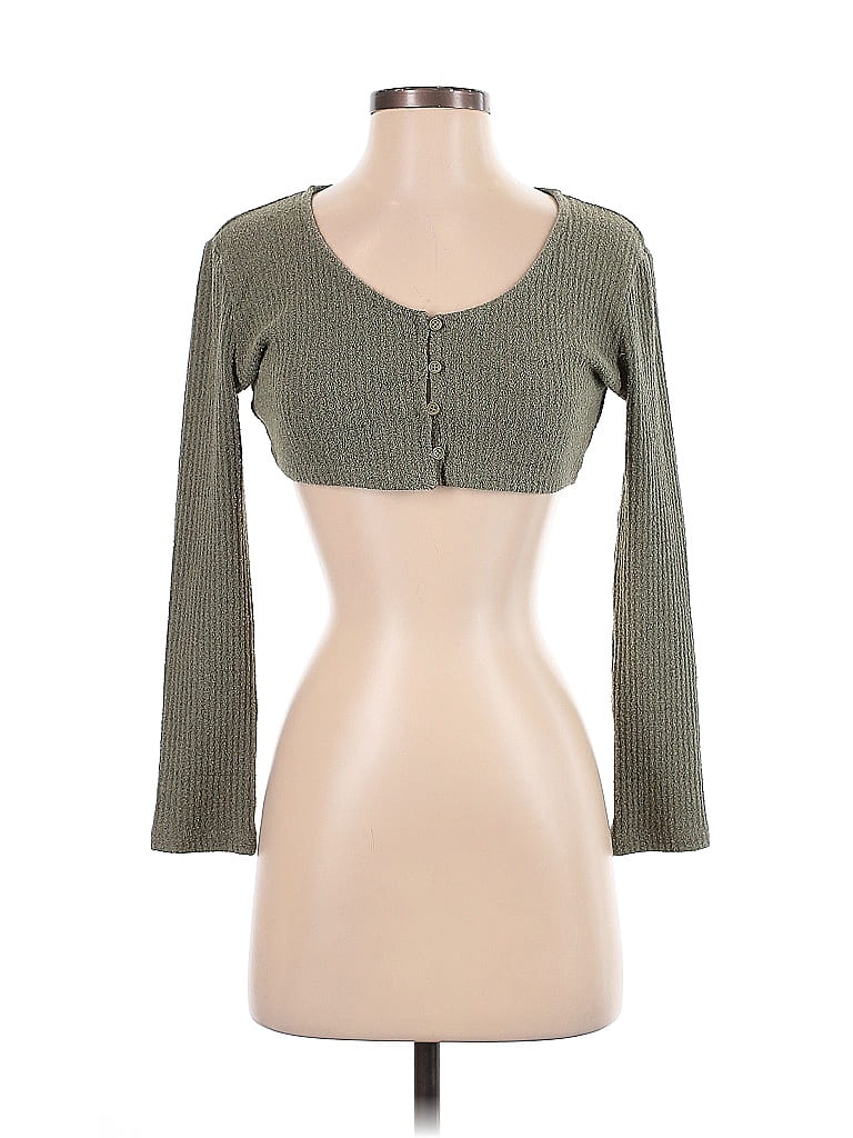 Assorted Brands Green Shrug Size S - 56% off | ThredUp
