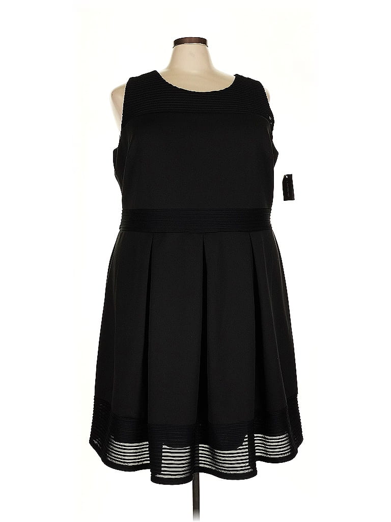 Lane Bryant Solid Black Casual Dress Size 28 - 58% off | ThredUp