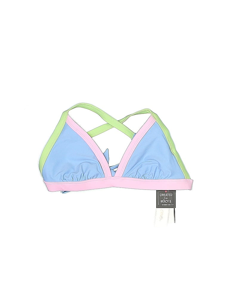 Salt + Cove Color Block Blue Swimsuit Top Size L - 44% off | ThredUp