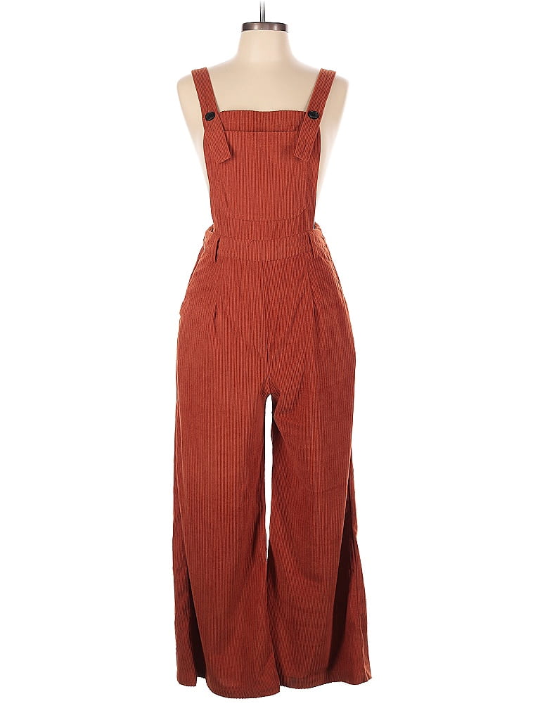 Cider 100% Polyester Orange Overalls Size L - 29% off | ThredUp