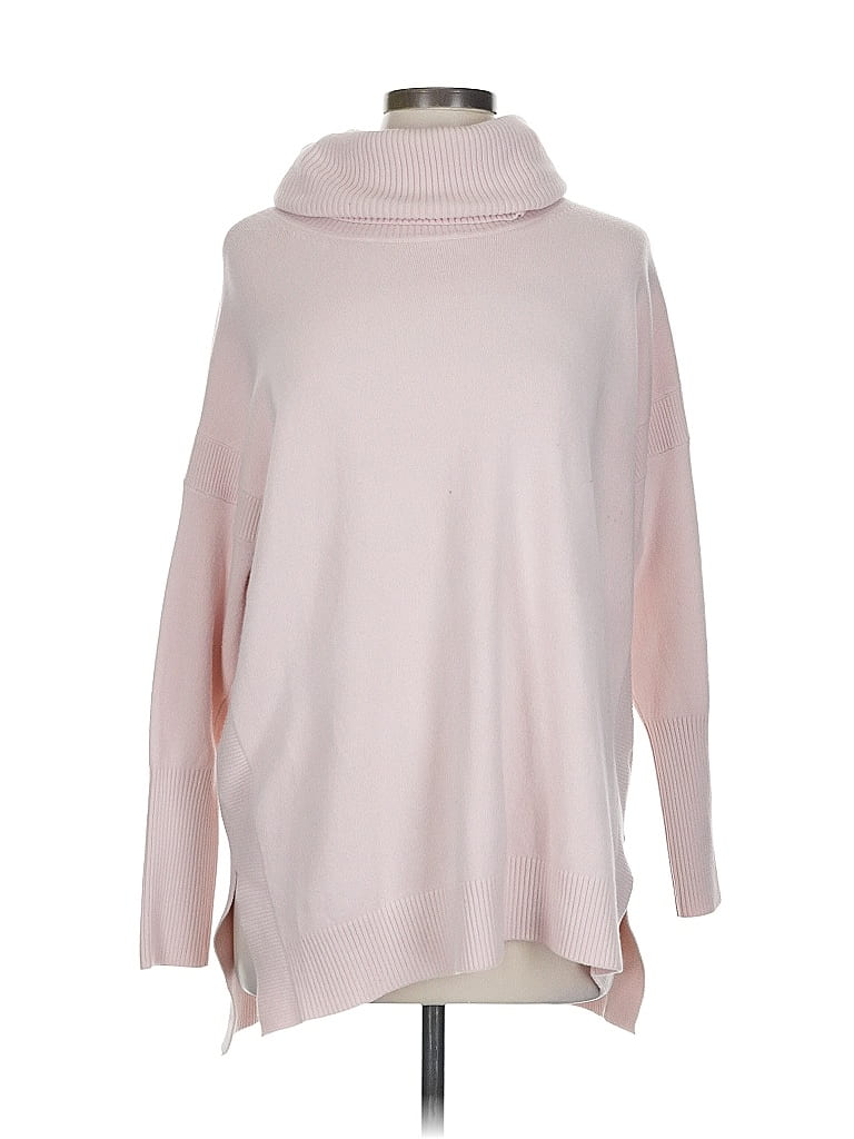 French Connection Pink Turtleneck Sweater Size L - 77% off | ThredUp
