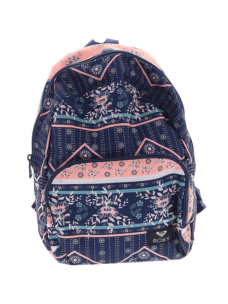 Roxy 100% Polyester Blue Backpack One size - 43% off | ThredUp