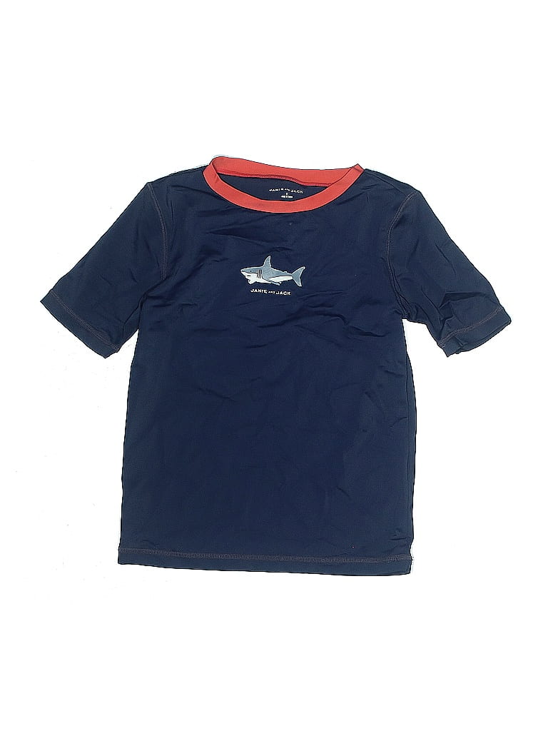 Janie and Jack Blue Rash Guard Size 5 (big kids) - 58% off | ThredUp