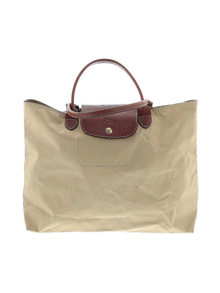 Longchamp Tan Satchel One size - 63% off | ThredUp