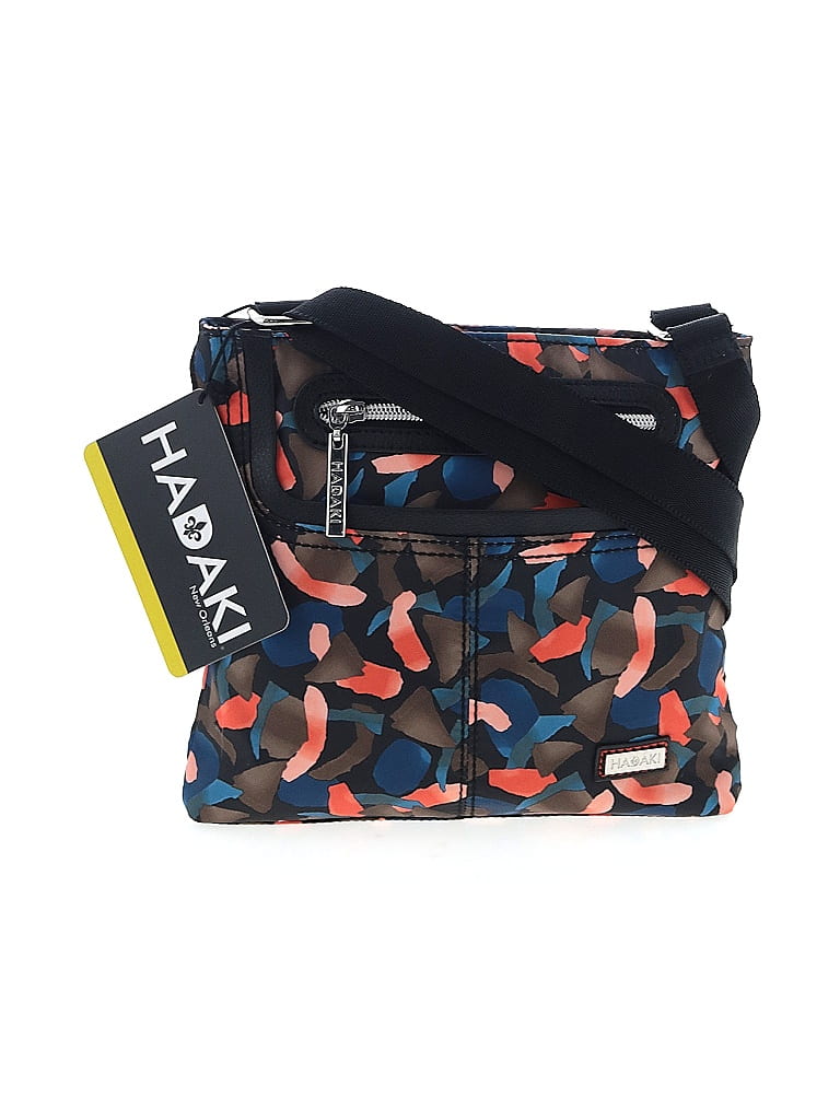 Hadaki Camo Blue Tan Crossbody Bag One size - 54% off | ThredUp