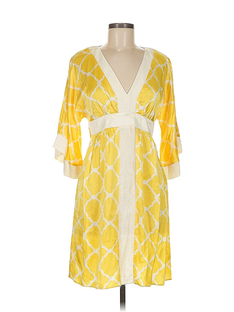 Alice & Trixie Yellow Casual Dress Size M - 82% off | ThredUp