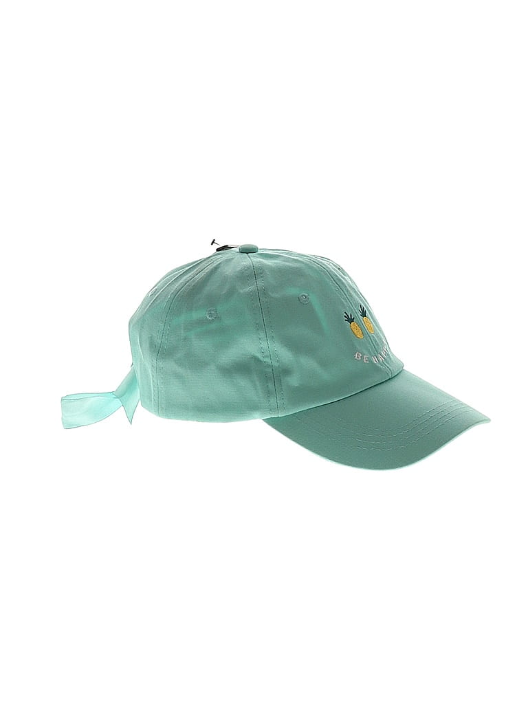 Typo Teal Baseball Cap One size - 40% off | ThredUp