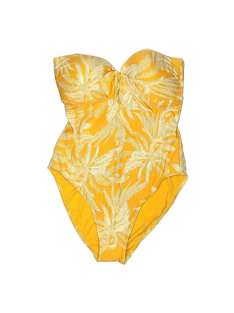 Robin Piccone Tropical Yellow One Piece Swimsuit Size 12 - 21% off ...