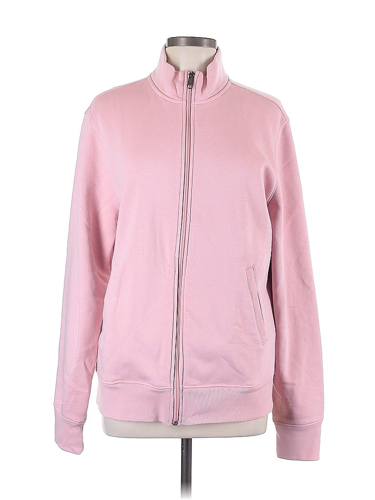 Amazon Essentials Pink Track Jacket Size L - 54% off | ThredUp