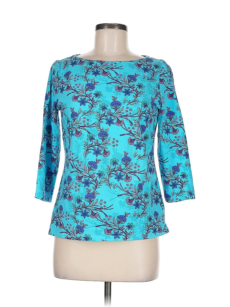 Talbots Teal 3/4 Sleeve T-Shirt Size M (petite) - 56% off | ThredUp