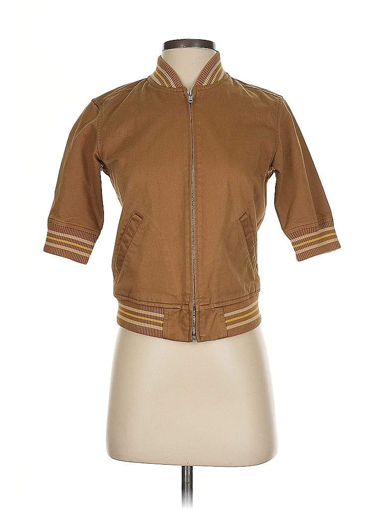 Gap Brown Track Jacket Size XS - 70% off | ThredUp