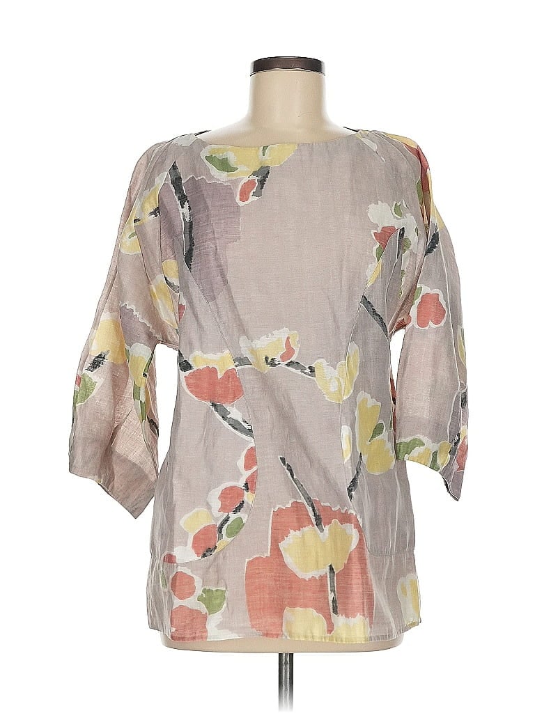 MARNI Gray 3/4 Sleeve Blouse Size EU (IT) 42 / US 6 - 19% off | ThredUp