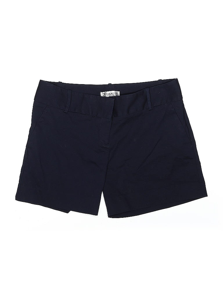 7th Avenue Design Studio New York & Company Solid Blue Shorts Size 8 ...
