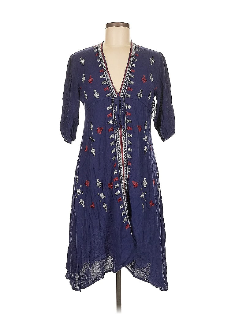 Tropiko Blue Casual Dress Size M - 57% off | ThredUp