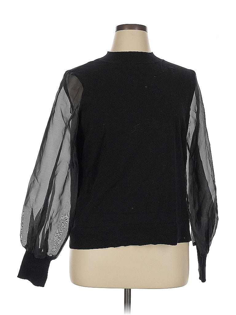 CeCe Black Pullover Sweater Size XL - 76% off | ThredUp