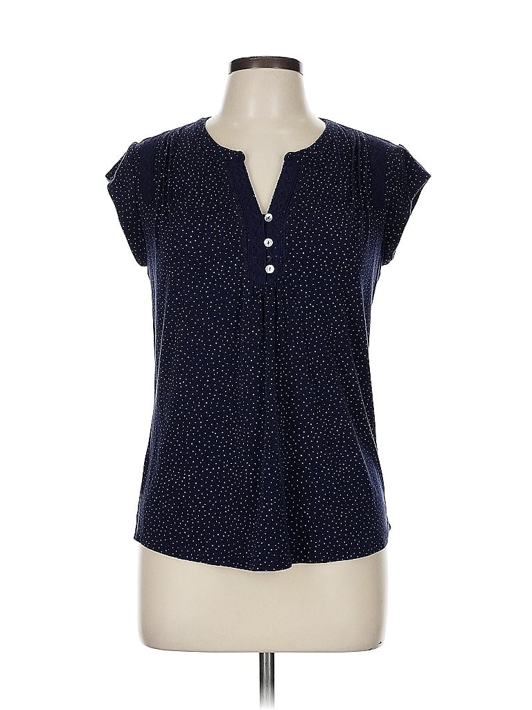 Daniel Rainn Blue Short Sleeve Henley Size 8 - 72% off | ThredUp
