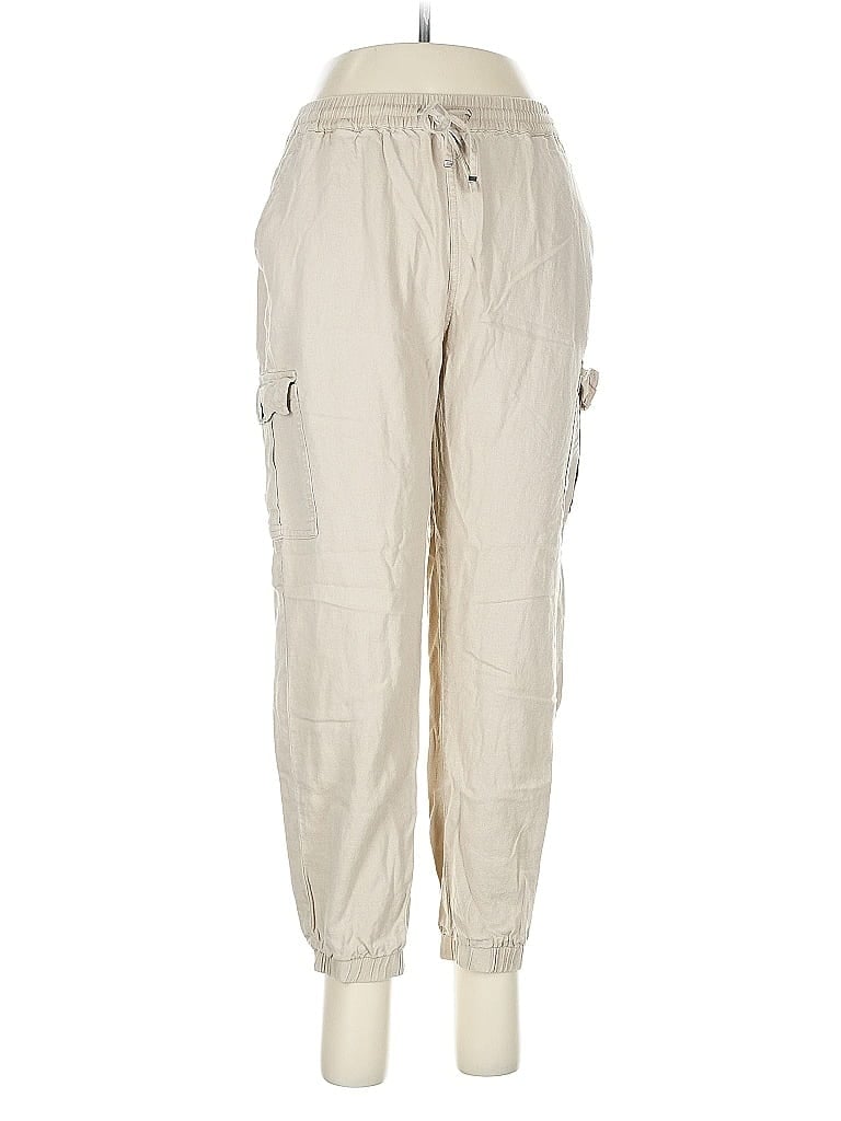 Love Tree Ivory Linen Pants Size M - 35% off | ThredUp