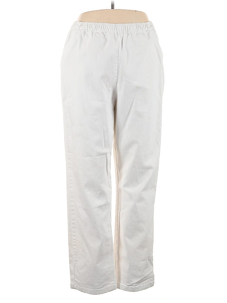 Appleseeds Ivory Jeans Size 16 - 57% off | ThredUp